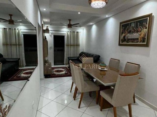 Apartamento VISTA MAR com 2 dormitórios à venda, 77 m² por R$ 546.000 Tupi Praia Grande/SP