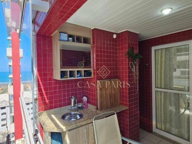 Apartamento VISTA MAR com 2 dormitórios à venda, 80 m² por R$ 750.000 Canto do Forte Praia Grand