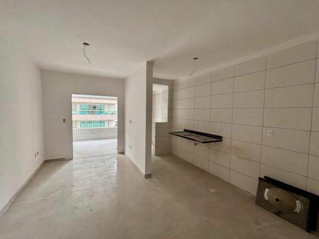 Apartamento à venda no Tupi, Praia Grande/SP | 2 dorms 1 suíte c/ varanda gourmet e vista mar