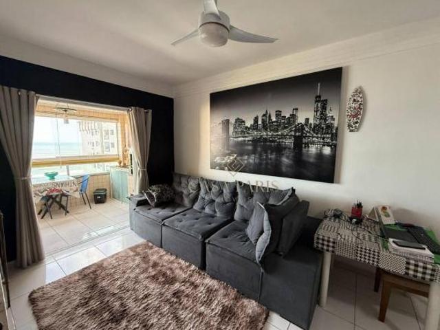 Apartamento VISTA MAR com 2 dormitórios à venda, 90 m² por R$ 590.000 Caiçara Praia Grande/SP