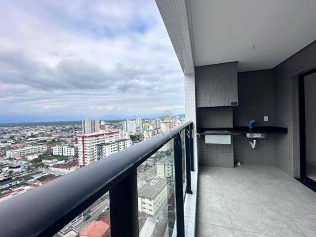 Apartamento VISTA MAR com 2 suítes à venda, 92 m² por R$ 790.000 Aviação Praia Grande/SP