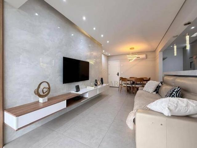 Apartamento VISTA MAR com 2 suítes à venda, 98 m² por R$ 1.300.000 Vila Guilhermina Praia Grande
