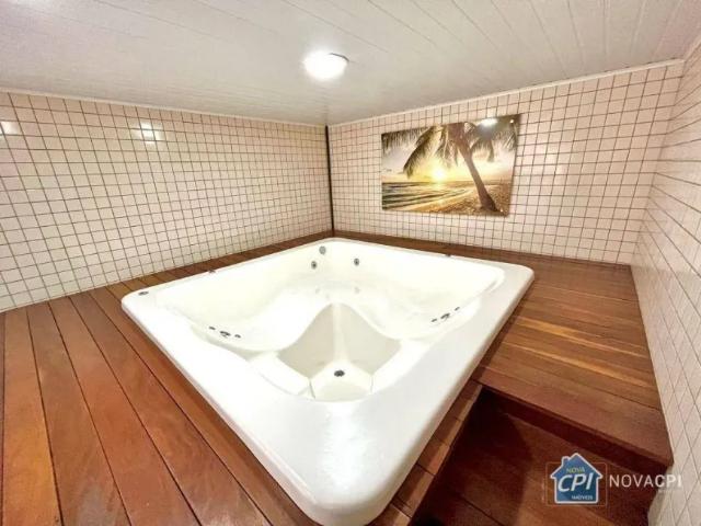Apartamento vista mar com 2 quartos na Aviação em Praia Grande/SP