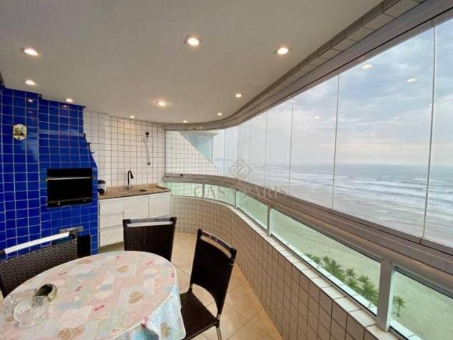 Apartamento VISTA MAR com 3 dormitórios à venda, 109 m² por R$ 785.000 Maracanã Praia Grande/SP