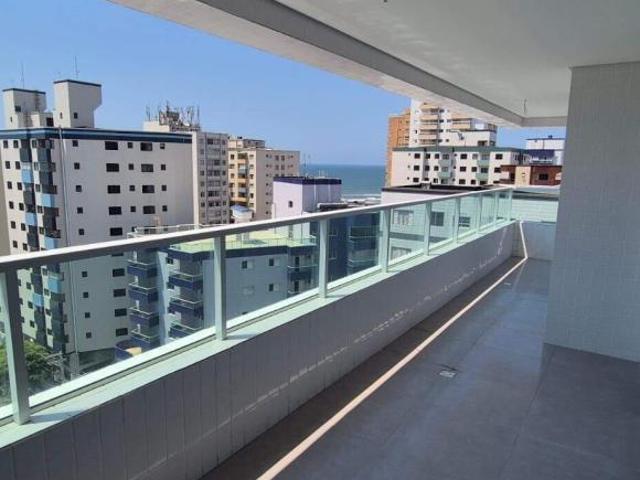 Apartamento VISTA MAR com 3 dormitórios à venda, 115 m² por R$ 745.000 Ocian Praia Grande/SP