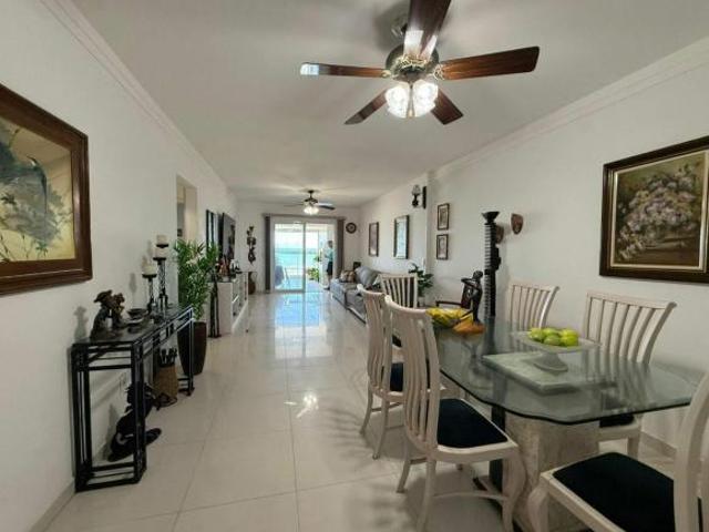 Apartamento VISTA MAR com 3 dormitórios à venda, 175 m² por R$ 1.390.000 Aviação Praia Grande/SP