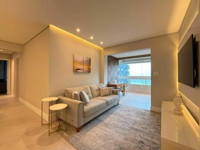 Apartamento VISTA MAR com 3 suítes à venda, 124 m² por R$ 1.499.000 Canto do Forte Praia Grande/