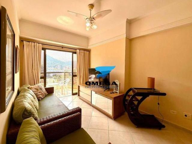 Apartamento vista mar à venda na praia da Enseada no Guarujá I Omega Imoveis