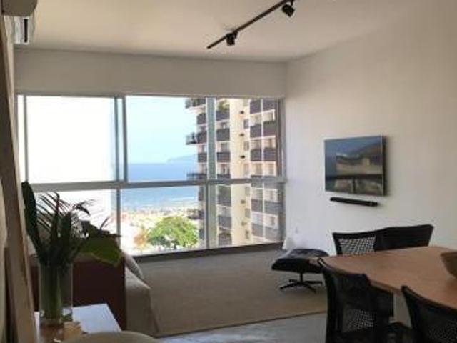 Apartamento vista mar de 85 m², 2 dormitórios suítes e 1 vaga