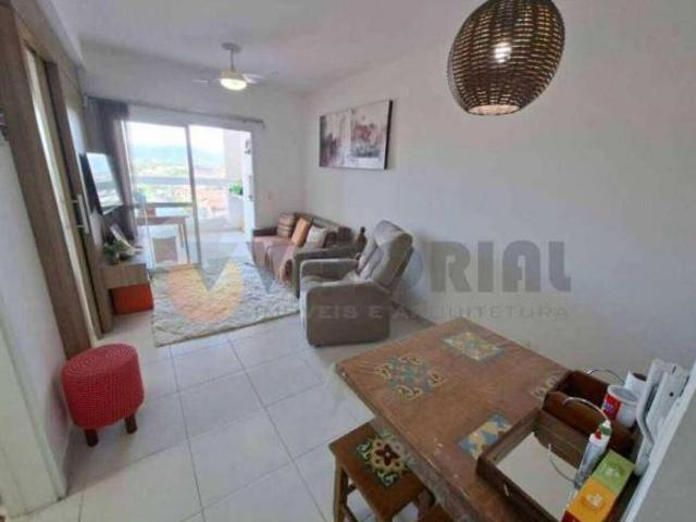 Apartamento vista mar em Caraguatatuba, Indaiá, com 2 quartos, 67m²