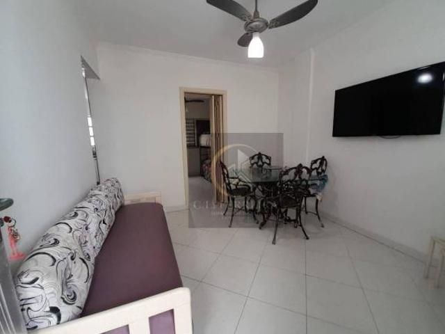 Apartamento vista mar mobiliado com 1 quarto à venda, 43 m² por R$ 275.000 Vila Guilhermina Prai