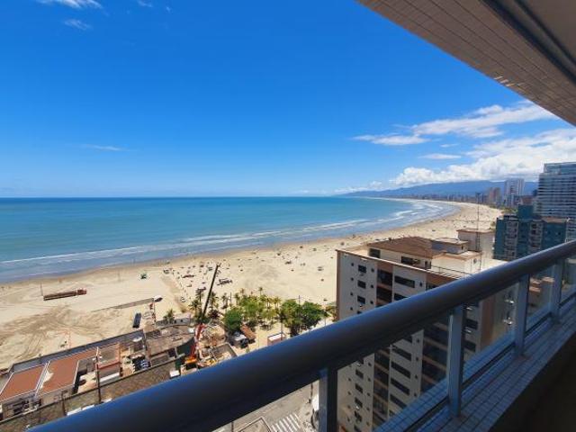 Apartamento vista Mar Panorâmica, 03 Suítes no Canto do Forte!