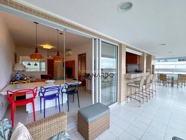 Apartamento vista mar para venda no condomínio da Riviera de São Lourenço