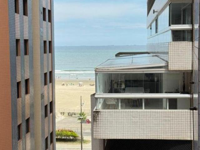 Apartamento vista mar varanda gourmet a venda em Praia Grande SP