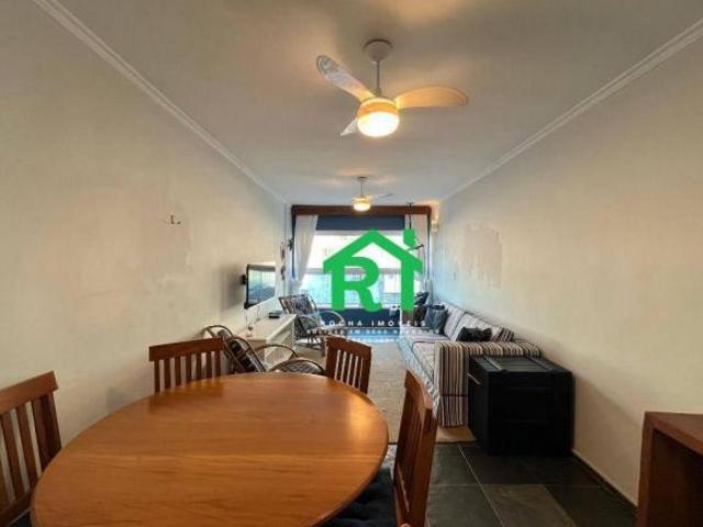 Apartamento à beira mar com 3 dormitórios 1 suíte, 1 vaga, Enseada, Guarujá/SP
