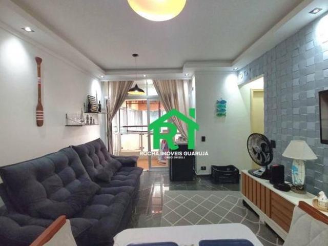 Apartamento à beira mar com 3 Dormitórios, 1 vaga Enseada Guarujá/SP