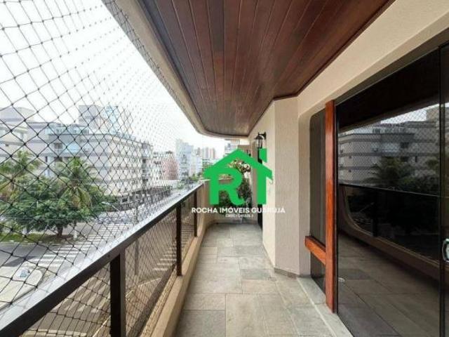 Apartamento à beira mar com 3 quartos 1 suíte, 1 vaga e lazer à venda em Enseada, Guarujá