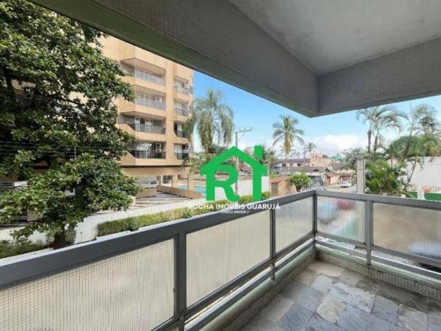 Apartamento à beira mar com 3 quartos 1 suíte, 1 vaga e lazer à venda em Enseada, Guarujá