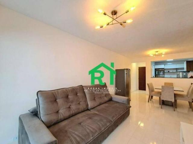 Apartamento à beira mar com 3 quartos 1 suíte, 2 vagas à venda em Pitangueiras, Guarujá