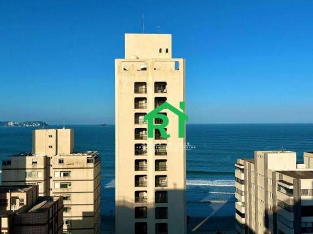 Apartamento à beira mar com 3 quartos 1 suíte, 2 vagas e lazer à venda em Jardim Astúrias, Guarujá