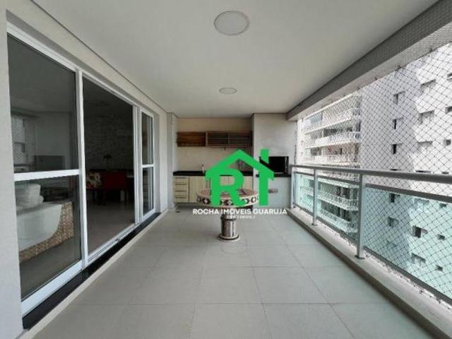 Apartamento à beira mar com 3 quartos 1 suíte, 2 vagas e lazer à venda em Jardim Astúrias, Guarujá