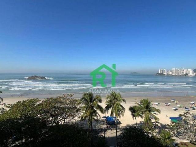 Apartamento á Beira Mar com 3 Quartos 1 Suítes, Pitangueiras, Guarujá/SP