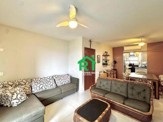 Apartamento à beira mar com 3 quartos 2 suítes, 3 vagas e lazer à venda em Pitangueiras, Guarujá