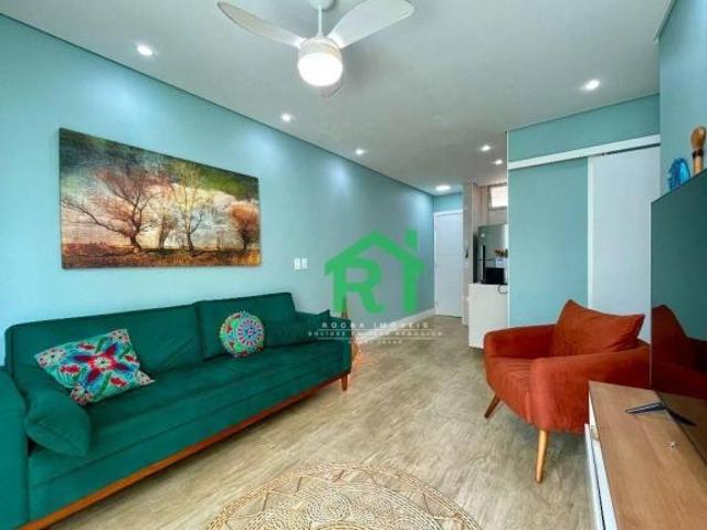 Apartamento à beira mar com 1 quarto 1 suíte à venda em Pitangueiras, Guarujá | Rocha Imóveis Guar