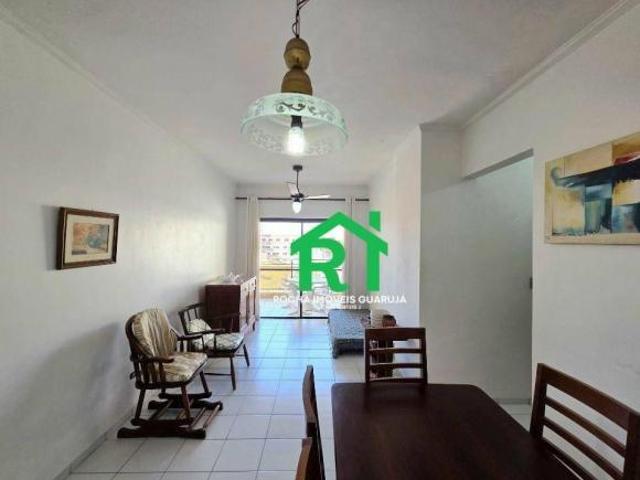 Apartamento à beira mar com 2 Dormitórios, 1 Suítes, 1 vaga Enseada Guarujá/SP