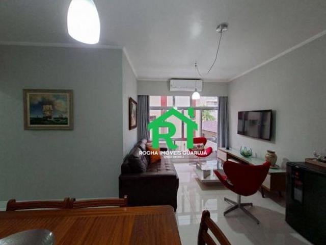 Apartamento à beira mar com 2 Dormitórios, 1 Suítes, 1 vaga Enseada Guarujá/SP