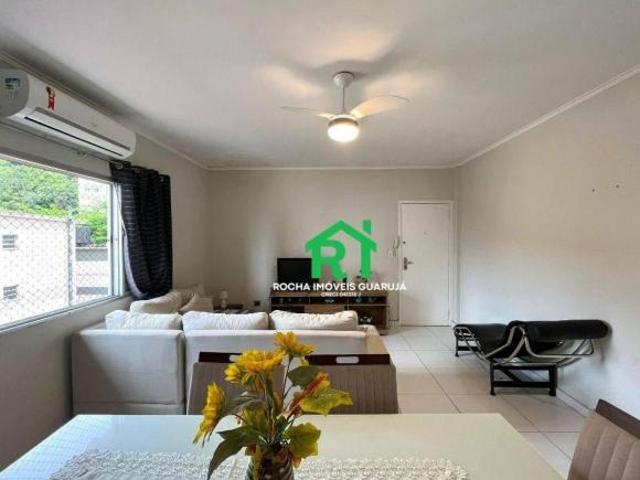 Apartamento à beira mar com 2 quartos 1 suíte, 1 vaga à venda em Jardim Astúrias, Guarujá