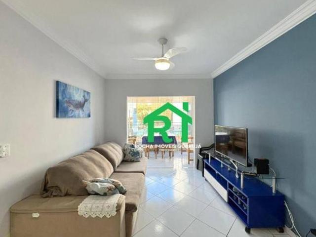 Apartamento à beira mar com 2 quartos 1 suíte, 1 vaga à venda no Tombo, Guarujá