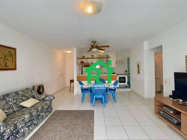 Apartamento à beira mar com 2 quartos 1 suíte, 2 vagas e lazer à venda em Jardim Astúrias, Guarujá