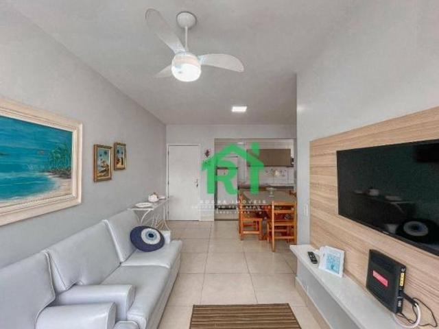 Apartamento à beira mar com 2 quartos 1 suíte à venda em Pitangueiras, Guarujá