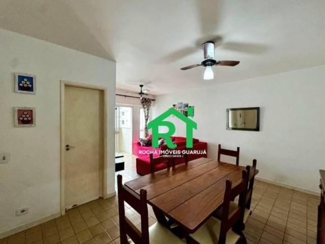 Apartamento à beira mar com 2 quartos 1 suíte e 1 vaga à venda em Pitangueiras, Guarujá