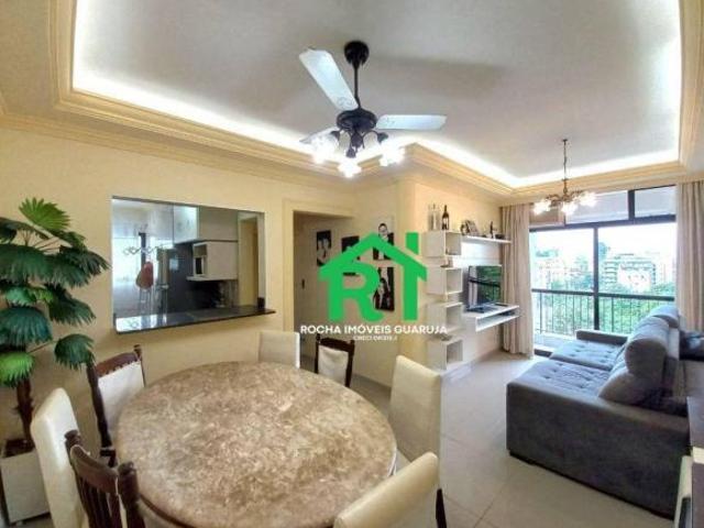 Apartamento à beira mar com 2 Quartos, 1 Suítes, 1 vaga Enseada Guarujá/SP