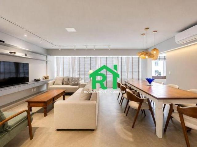 Apartamento à beira mar com 4 quartos 4 suítes, 1 vaga à venda em Pitangueiras, Guarujá