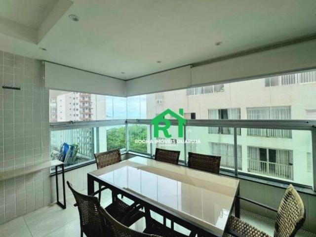 Apartamento à beira com 2 quartos 1 suíte, 2 vagas e lazer à venda em Jardim Astúrias, Guarujá