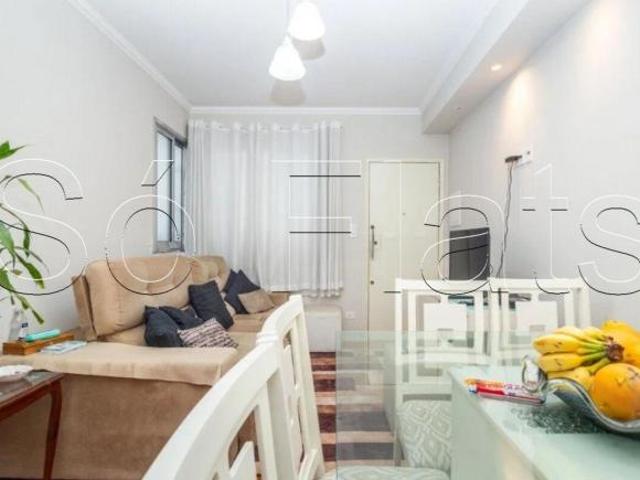 Apartamento à venda mobiliado 70m² 2 dormitórios na Bela Vista perto do metrô