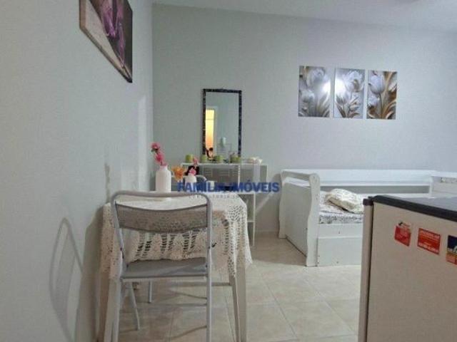 Apartamento à venda mobiliado 1 quarto garagem Embaré Santos/SP