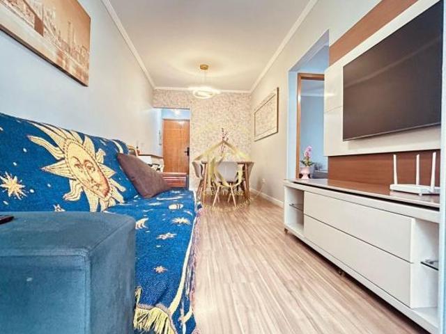 Apartamento a venda mobiliado 2 quartos 1 suite sacada gourmet Boqueirão PG SP