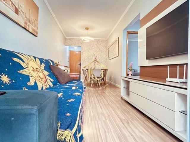 Apartamento a venda mobiliado 2 quartos 1 suite sacada gourmet Boqueirão PG SP