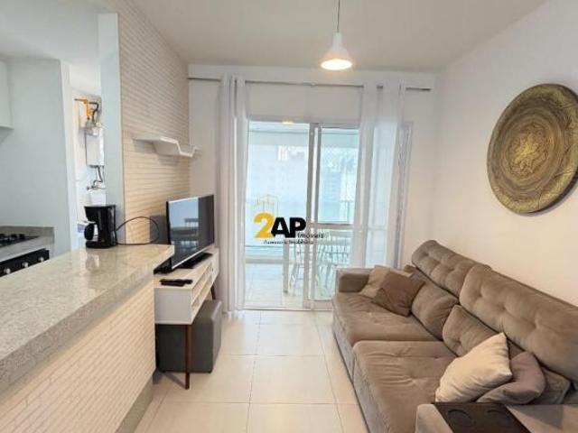 Apartamento à venda Mobiliado em São Paulo SP, Vila Andrade, 1 quarto, 2 salas, 46m² completo com mo