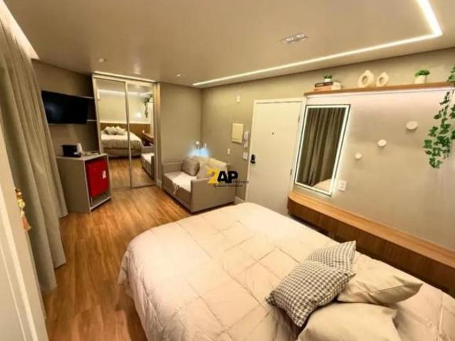 Apartamento à venda mobiliado na Bela Vista, 1 quarto, 1 banheiro, 1 vaga de garagem, 35m² de área!