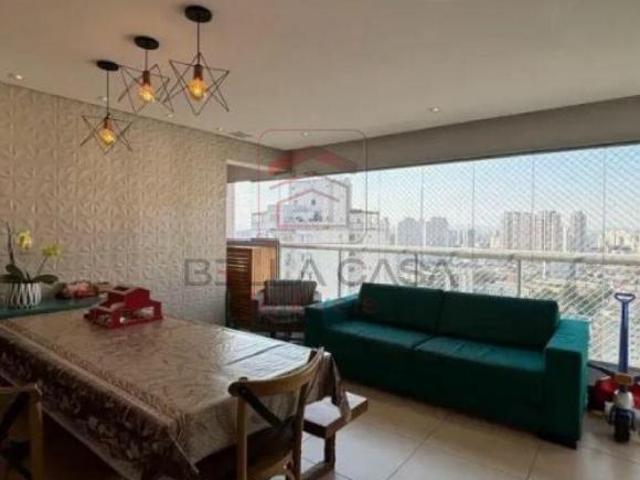 Apartamento a venda Mooca com 3 quartos e varanda gourmet