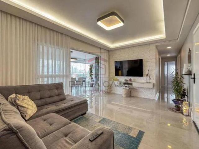 Apartamento a venda Mooca com 3 suítes, varanda gourmet