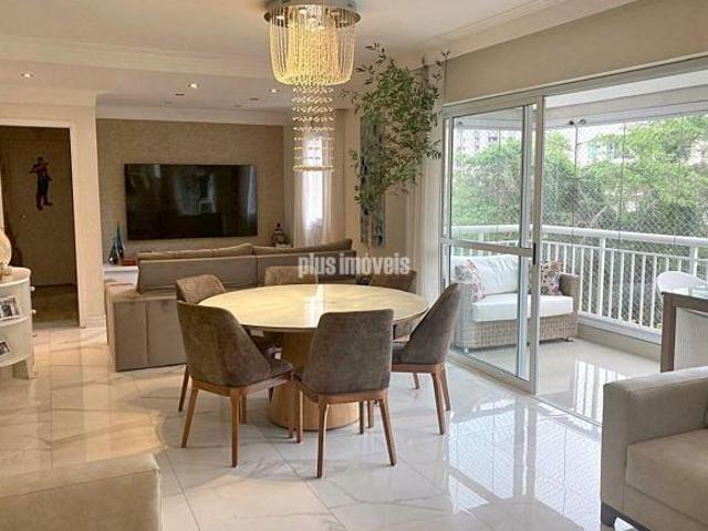 Apartamento à Venda Morumbi, 124 m², 3 Suítes, 2 Vagas e Churrasqueira na Varanda por R$1.230.000,00