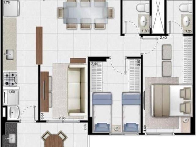 Apartamento à venda na Mirim, em Praia Grande SP