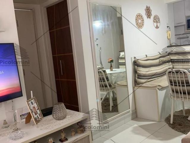 Apartamento a venda na Mooca de 43 m², 2 dormitórios, 1 banheiro, lavanderia, moveis planejados, sa