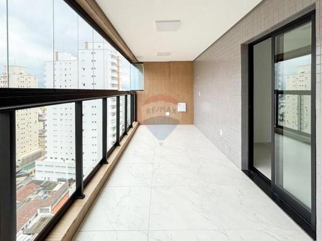 Apartamento à venda na Aviação em Praia Grande – 2 suítes, vista mar, 2 vagas e lazer completo